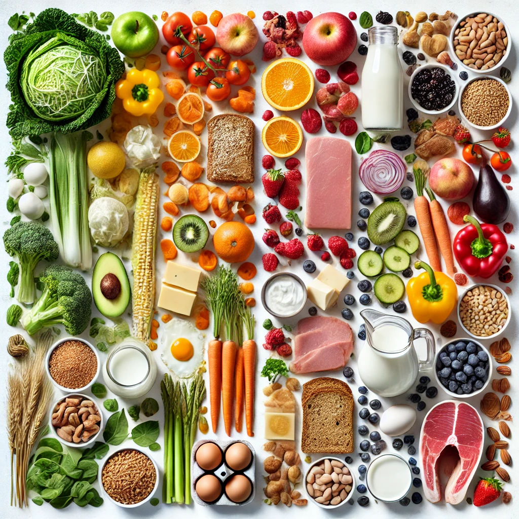 Balanced Diet Serving Recommendations by Age & Gender.